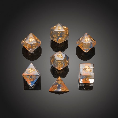 Dice RPG Set of 7 'spirit Of' Minotaur Dice Dungeons | Etsy