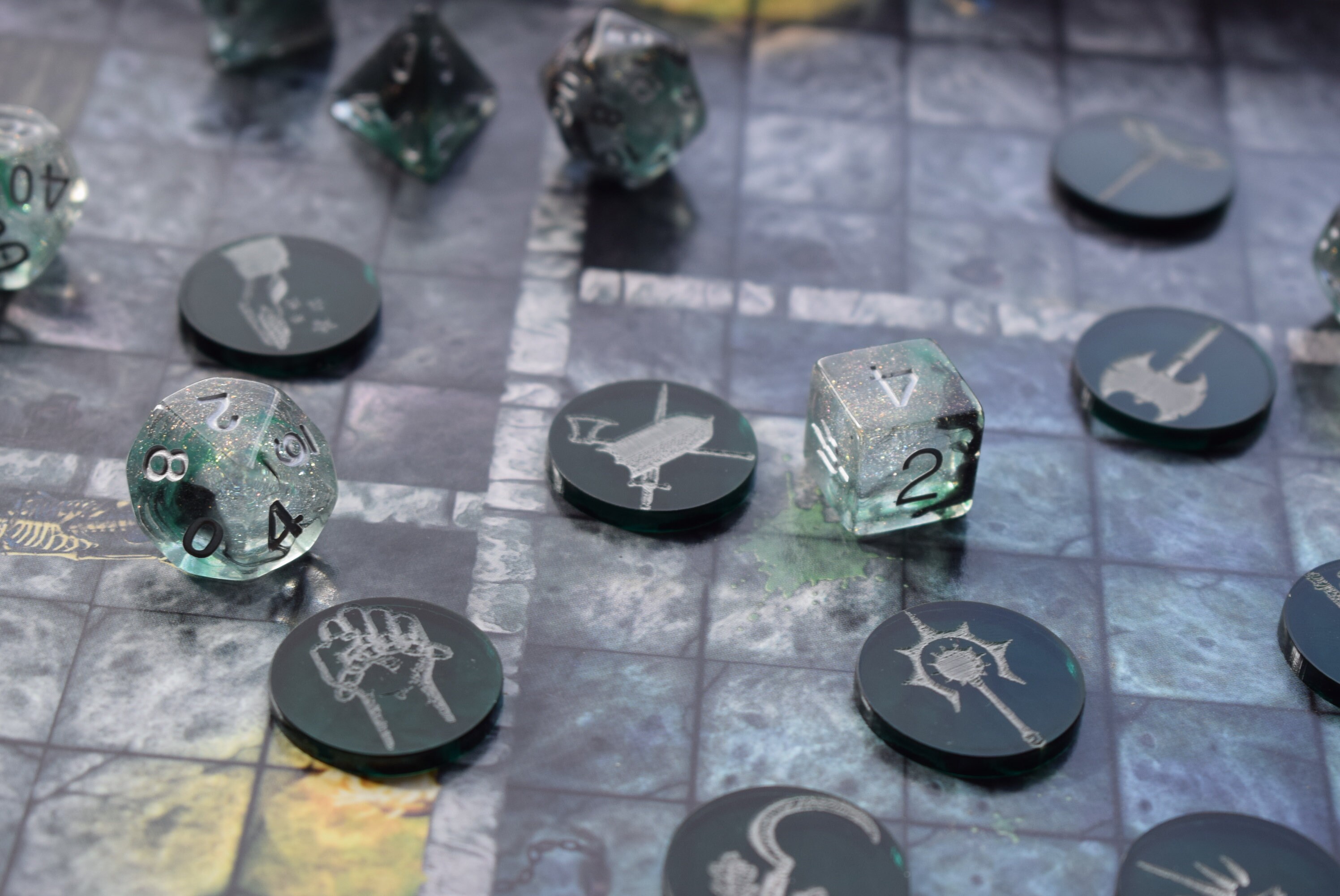 Set of 12 Class Tokens Dungeons and Dragons Pathfinder - Etsy