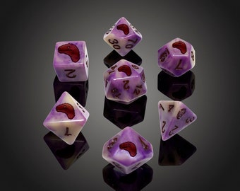 Dice RPG Set of 7 'spirit Of' Rat Dice , Dungeons and Dragons ...