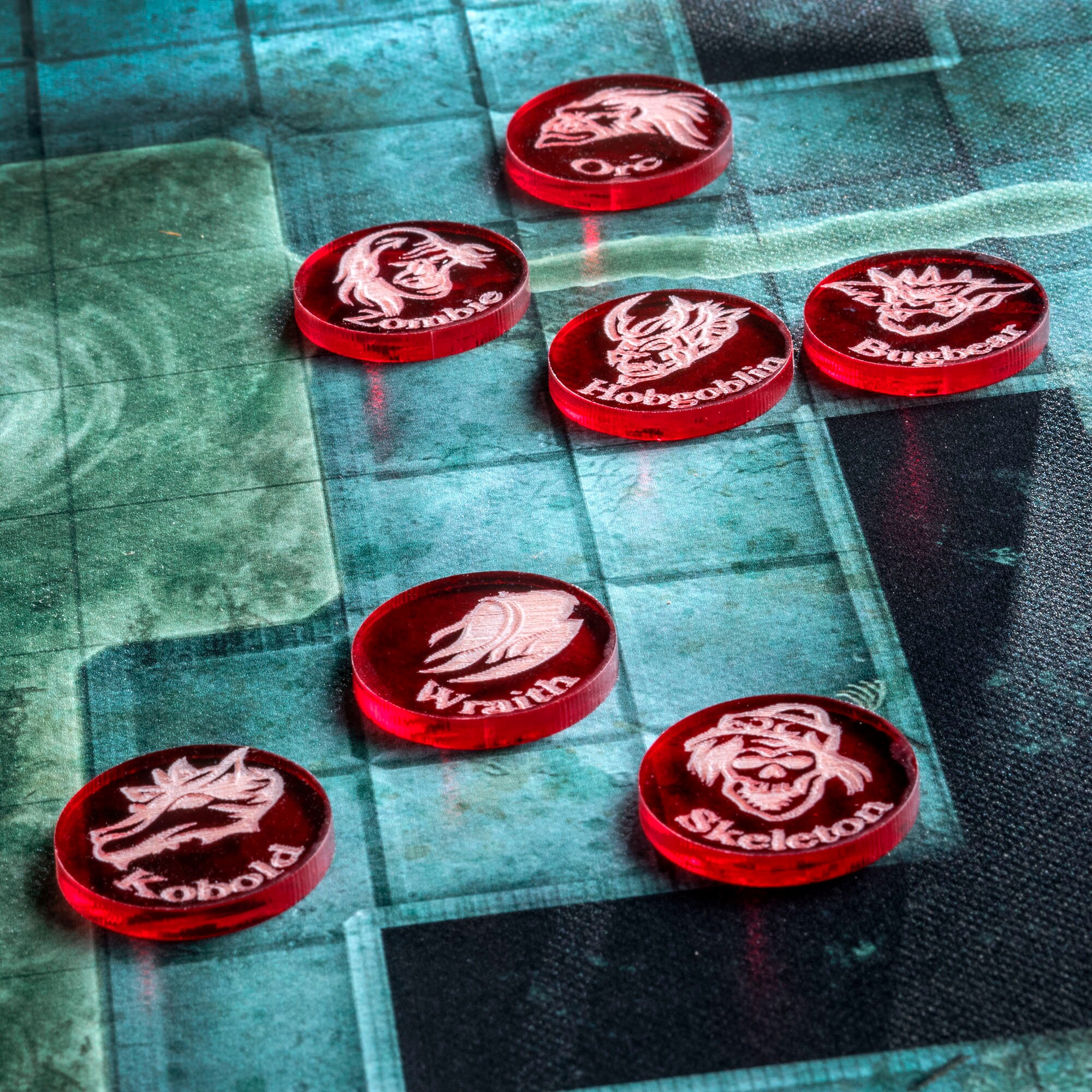 Monster Tokens Dungeons&dragons Pathfinder Geek Gaming | Etsy