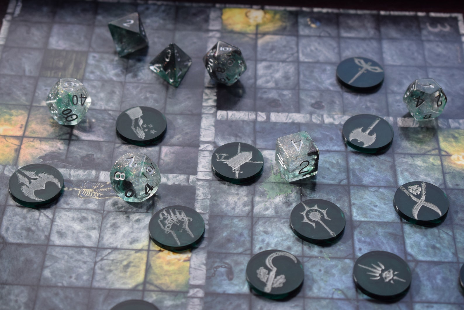 Set of 12 Class Tokens Dungeons and Dragons Pathfinder - Etsy