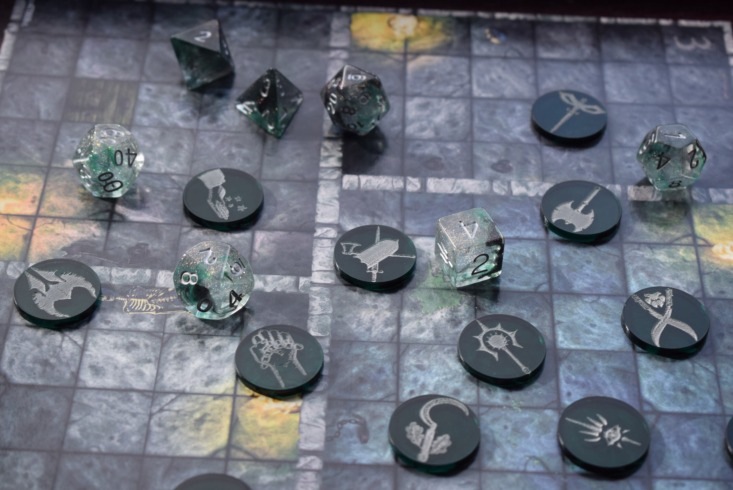 Set of 12 Class Tokens Dungeons and Dragons Pathfinder - Etsy