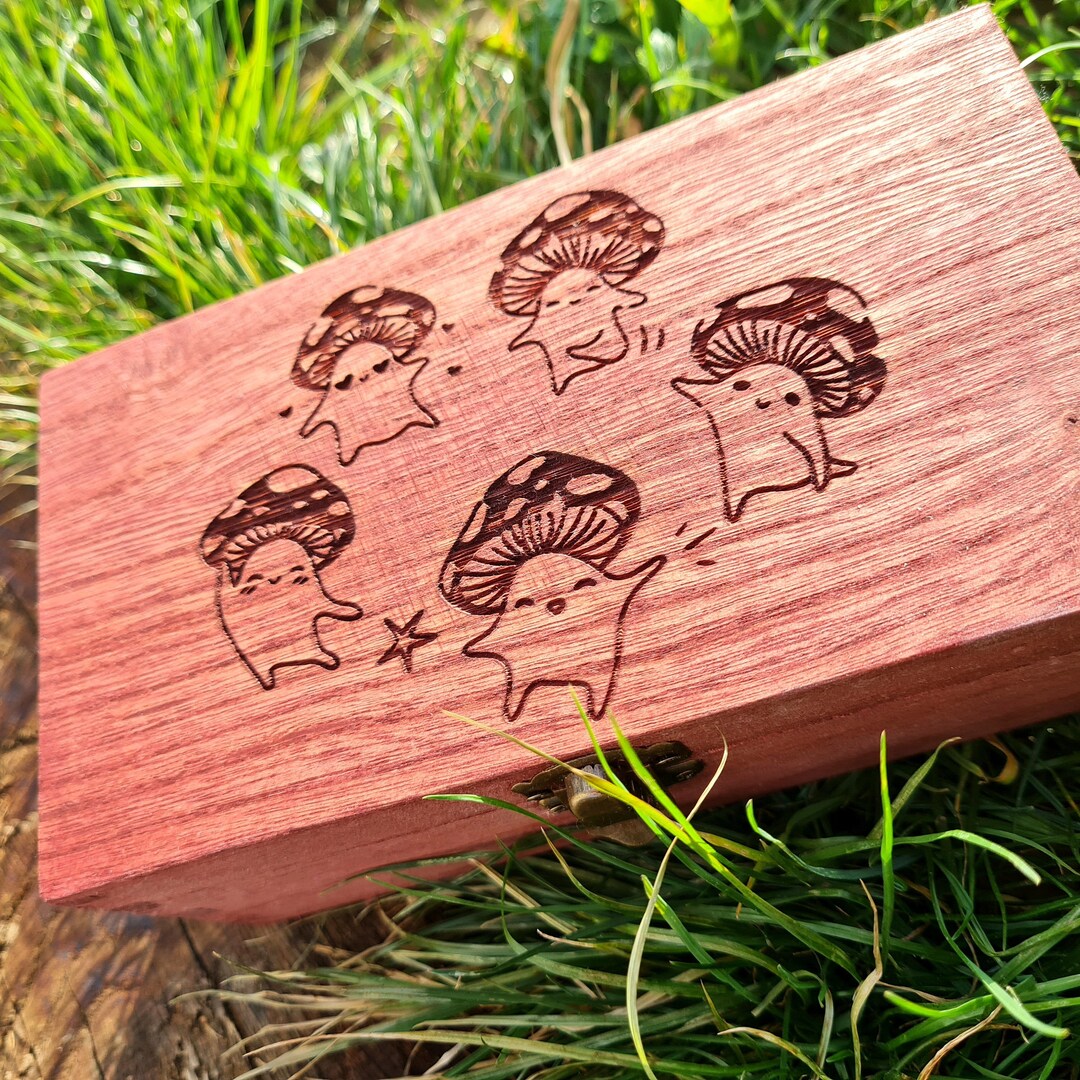 Happy Mushrooms Box, Dancing Mushroon, Collector, RPG, Dice Box ...