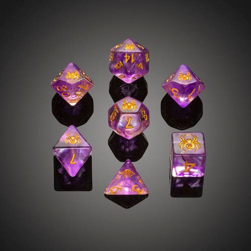 Dice RPG Set of 7 'spirit Of' Rat Dice Dungeons and - Etsy