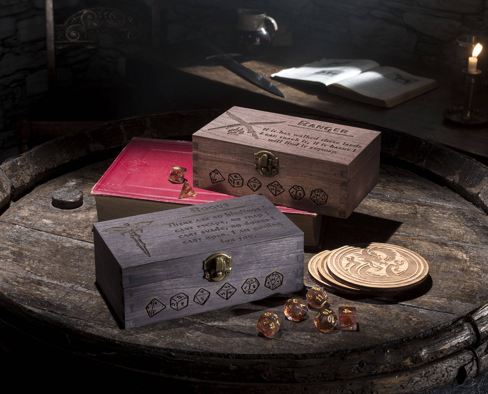 Large Character Classes Dice Box RPG Dice Box Pathfinder - Etsy Canada