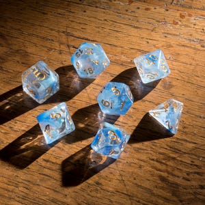 Dice RPG Set of 7 'spirit Of' Dolphin Dice Dungeons - Etsy