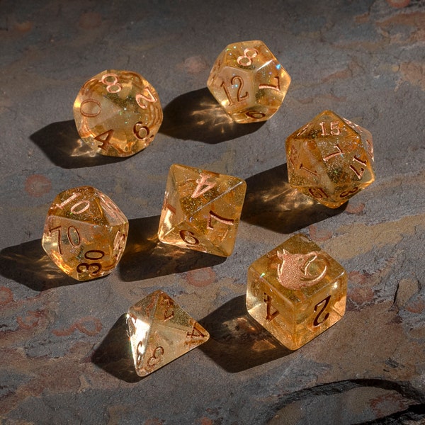Clear Dice Set - Etsy