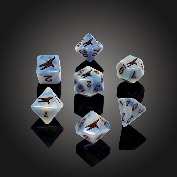 Clear Dice Set - Etsy