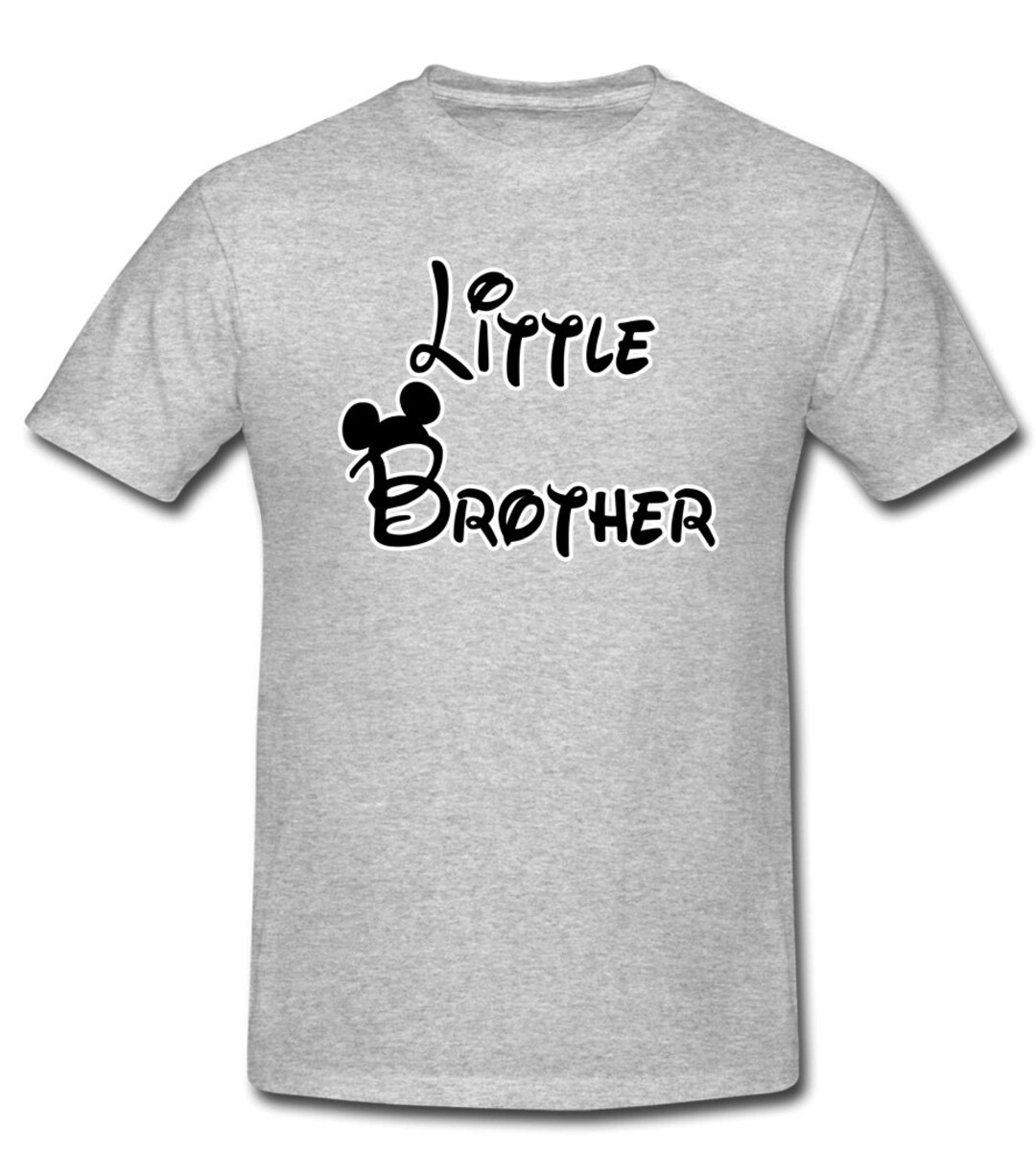Mickey Little Brother Men's T-shirt - Etsy