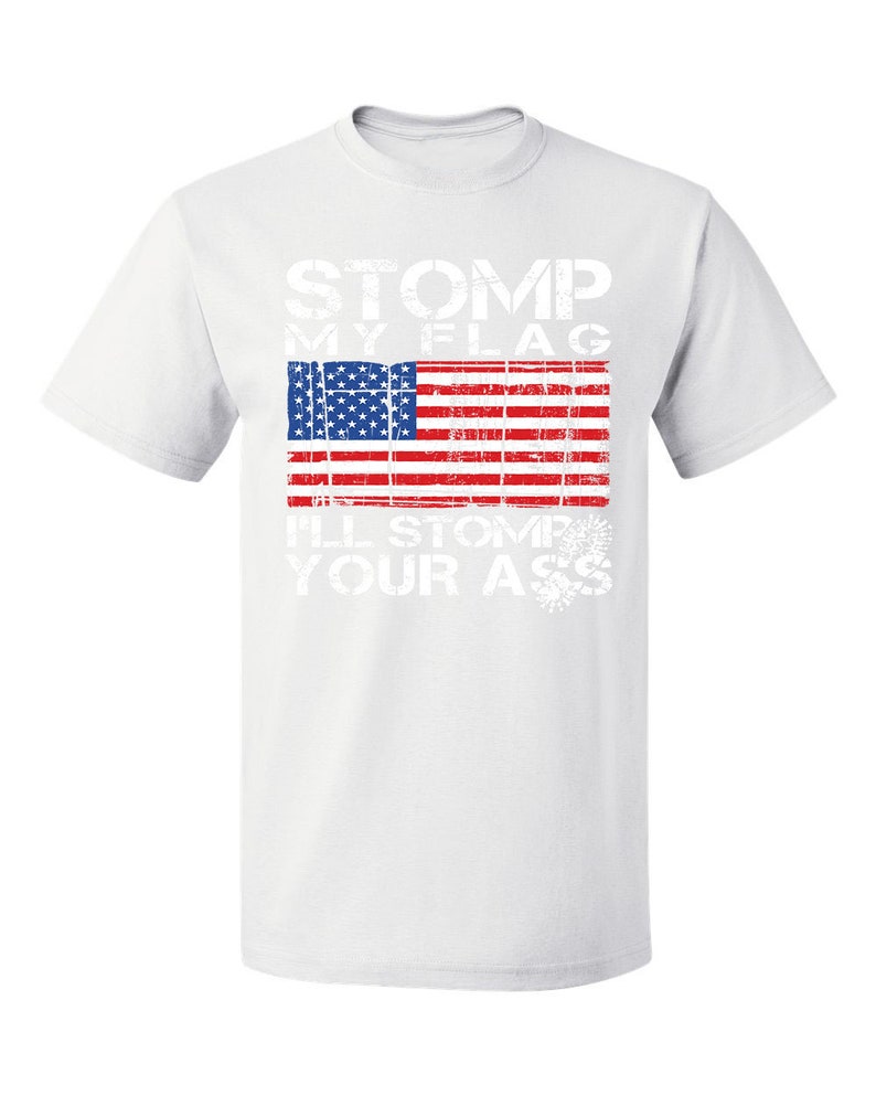 4th of July Independence Day stomp My Flag I'll | Etsy