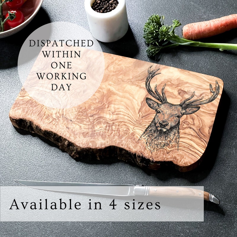 Rustic Cutting Board - Etsy