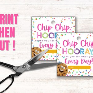 Chip Chip Hooray Appreciation Gift Tag Printable Chip Chip Hurray ...