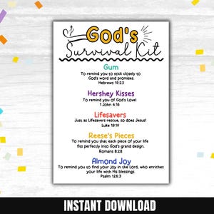 God's Survival Kit Church Tags Printable Survival Kit From God ...