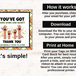 Funny Employee Appreciation Tags - Team Recognition Gift Tags, Staff ...