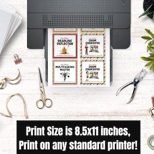 Funny Employee Appreciation Tags - Team Recognition Gift Tags, Staff ...