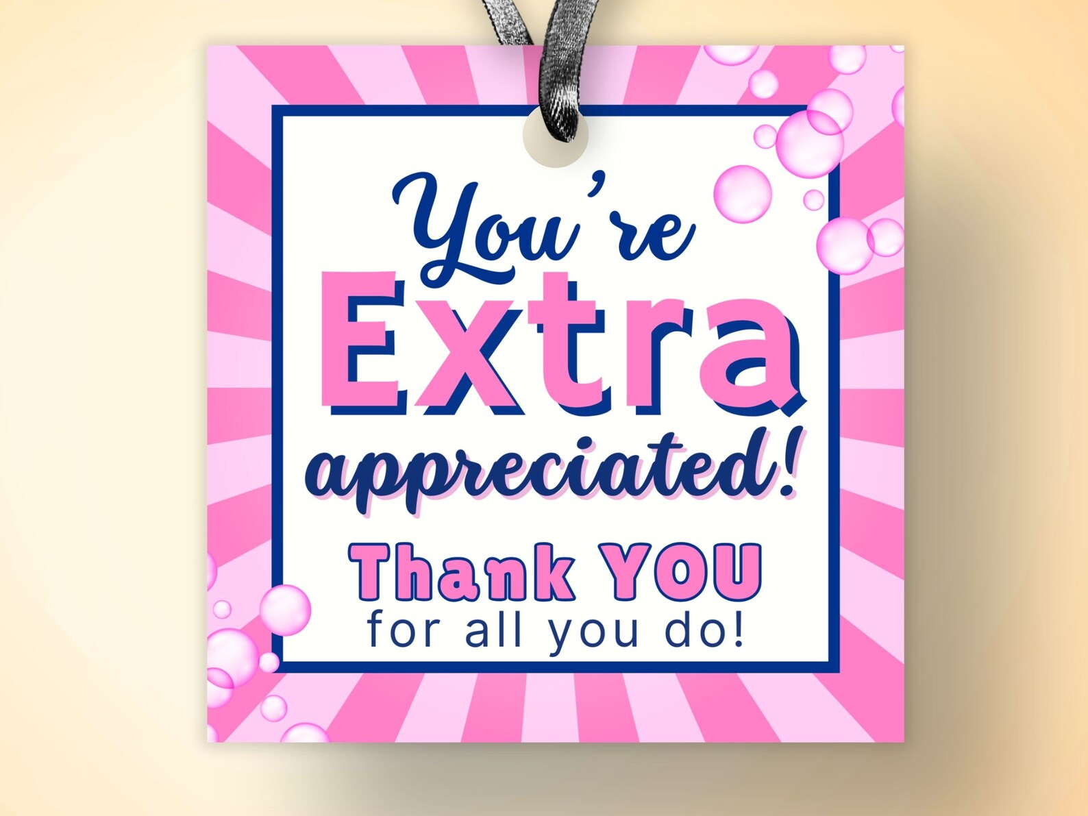 Gum Teacher Appreciation Tags Gum Employee Appreciation Tag Extra Gift ...