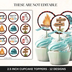 Camping Teacher Appreciation Week Bundle Theme Ideas Editable Teacher ...