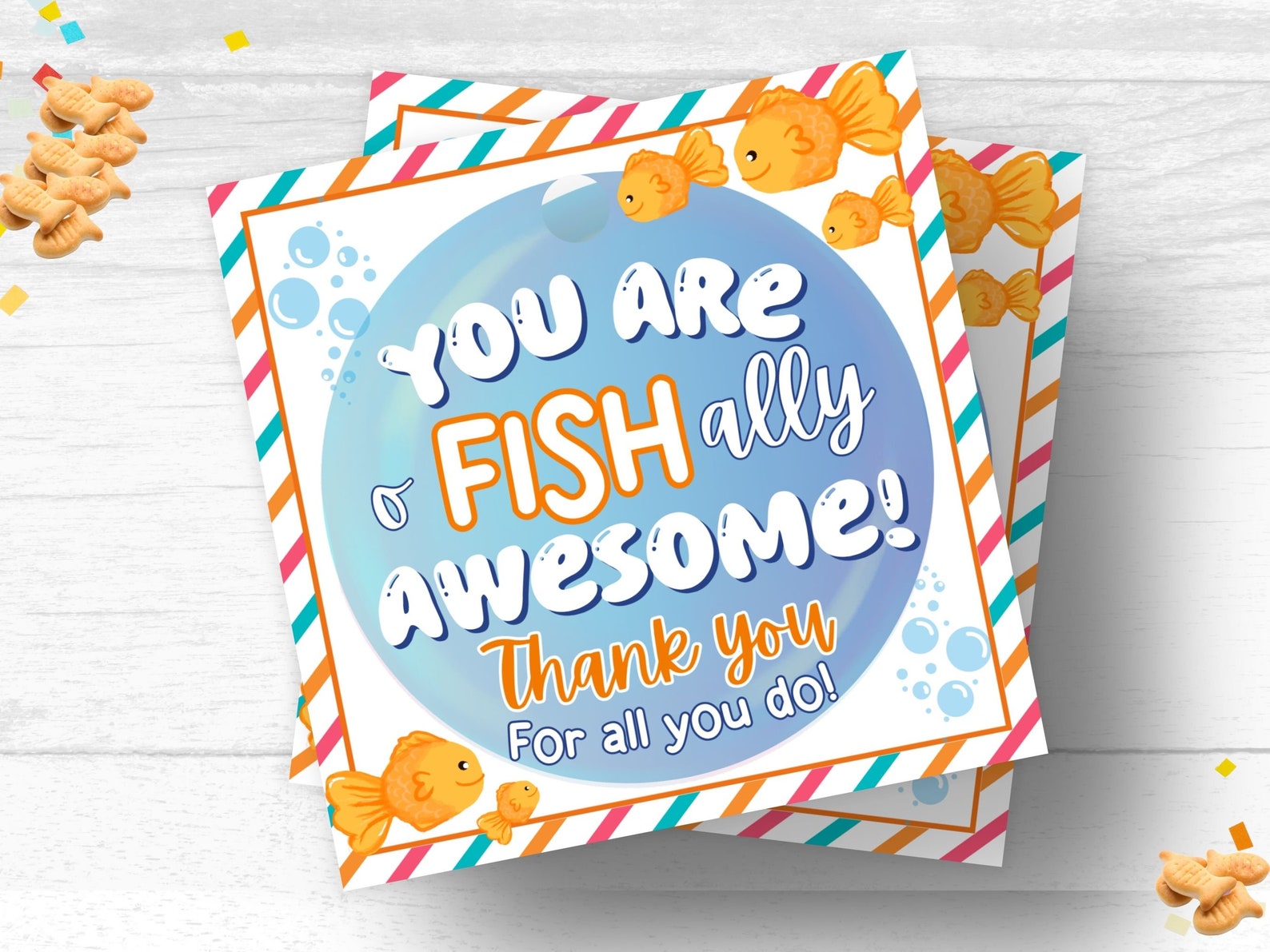 Employee Appreciation Snack Tag Printable Snack Employee Appreciation ...