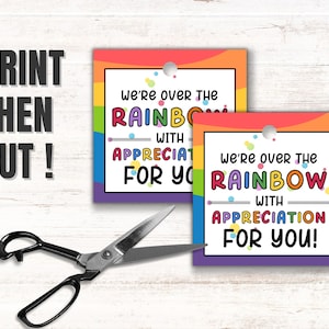 Candy Tags Teacher Appreciation Employee Appreciation Candy Tag Teacher ...