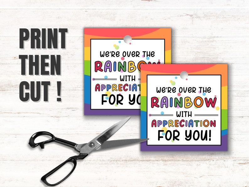 Candy Tags Teacher Appreciation Employee Appreciation Candy Tag Teacher ...