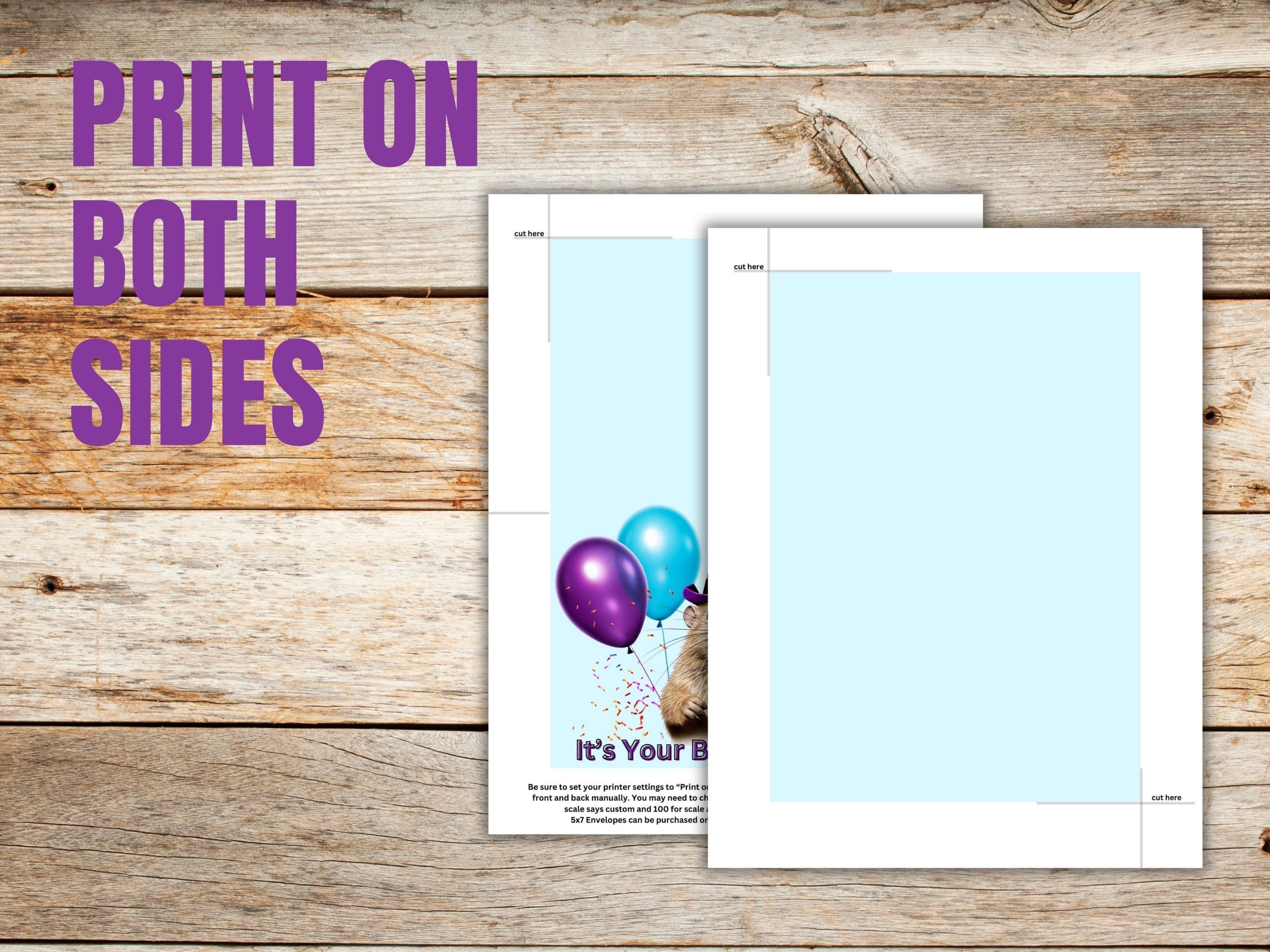 Groundhog Day Card Printable, Funny Groundhog Birthday Card, Groundhog ...