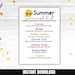 Student Gift From Teacher Summer Survival Kit Printable End of School ...