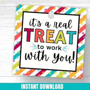 Candy Employee Appreciation Tag Team Appreciation Candy Thank You Tags ...