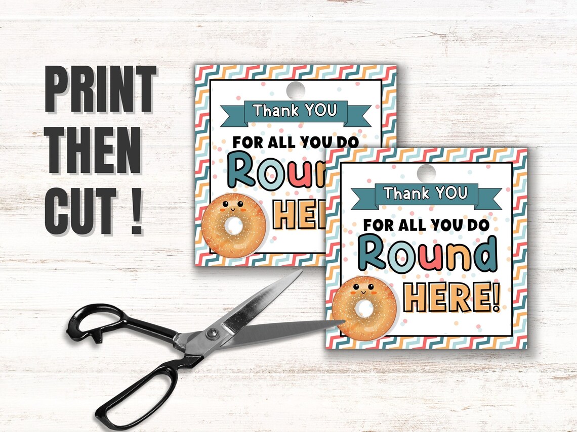 Employee Bagels Appreciation Employee Appreciation Teacher Bagel ...