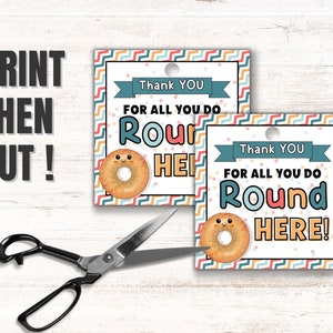 Employee Bagels Appreciation Employee Appreciation Teacher Bagel ...