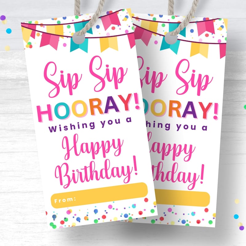Sip Sip Horray Cup - Etsy