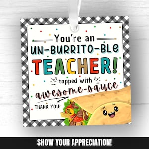 Taco Teacher Appreciation Tag Tacobout Tag Teacher Thanks Appreciation ...