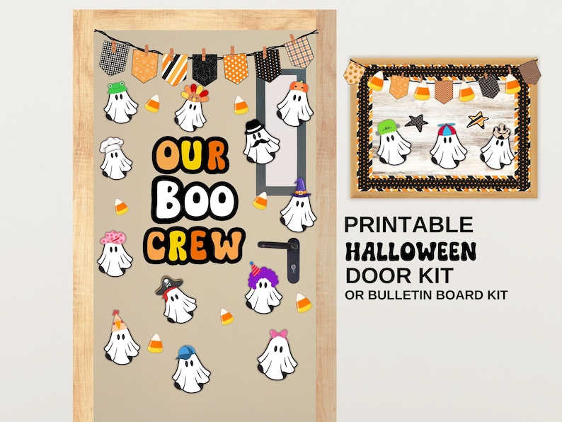 Classroom Halloween Door Decorations Printable Classroom Door Decor Kit ...