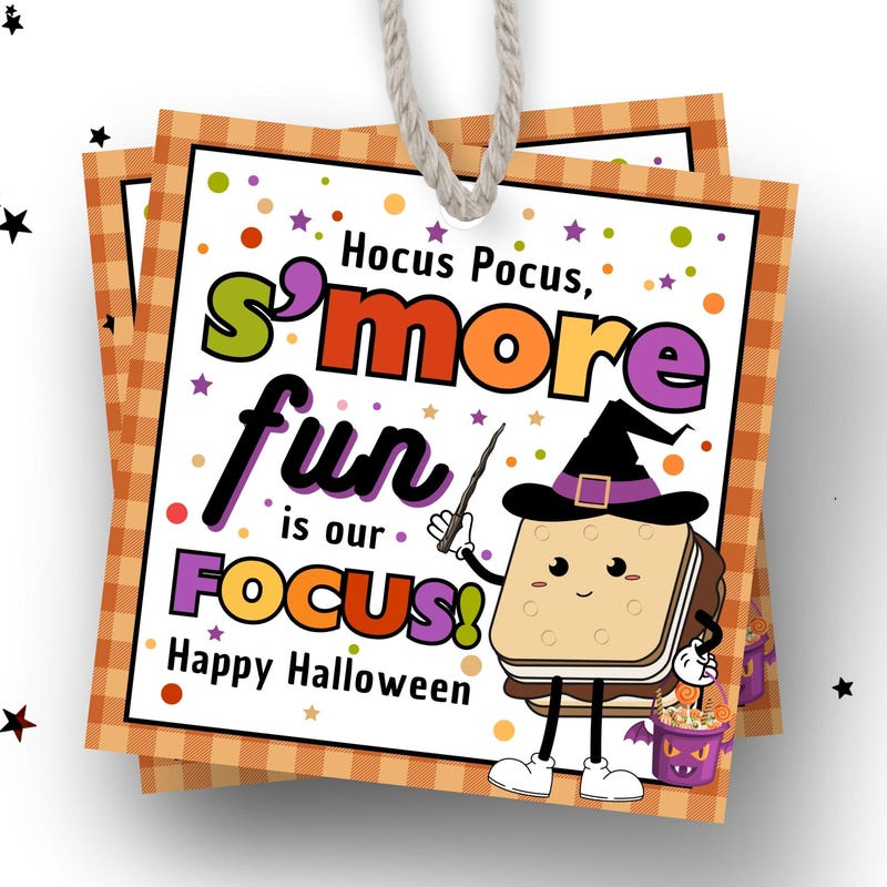 Smores Tag - Etsy