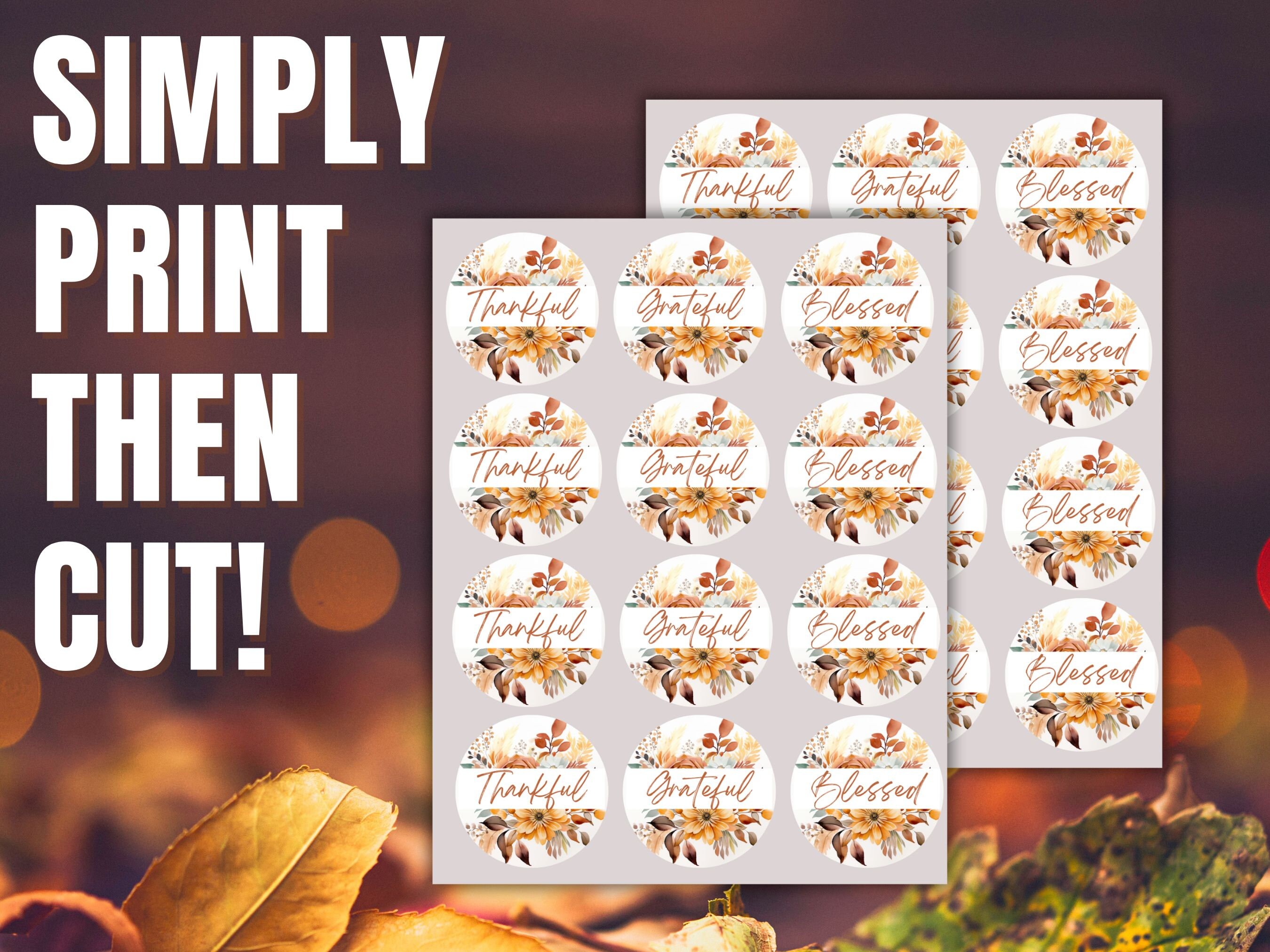 Printable Thanksgiving Cupcake Toppers, Cupcake Toppers for ...