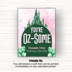 Wicked Teacher Appreciation Sign Printable Theme Ideas Sign for ...
