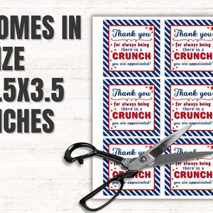 Employee Candy Appreciation Tags Teacher Appreciation Tags Thank You ...