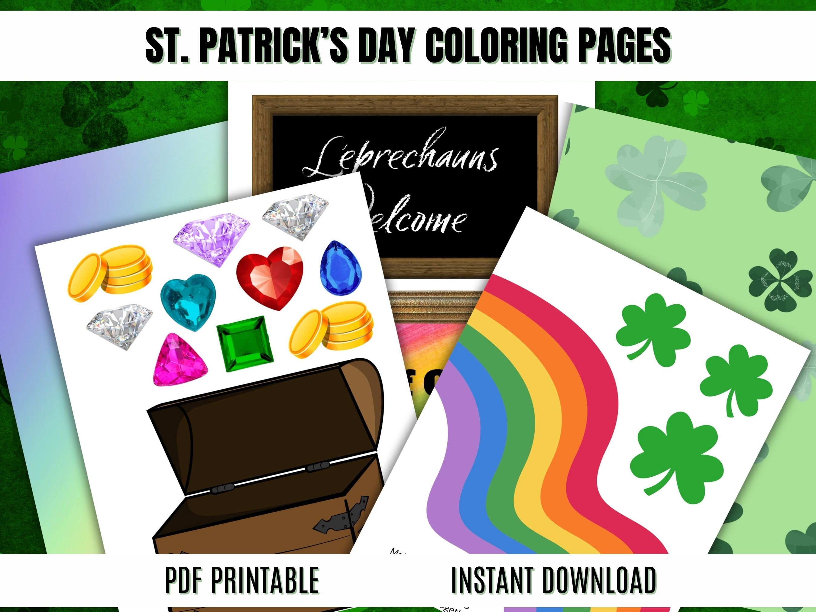 Leprechaun Trap Kit Printable, St Patrick's Day Catch a Leprechaun, DIY ...