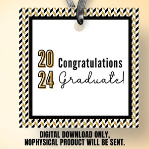Class of 2024 Printable Tags Graduation Party Favor Tag Grad Party ...