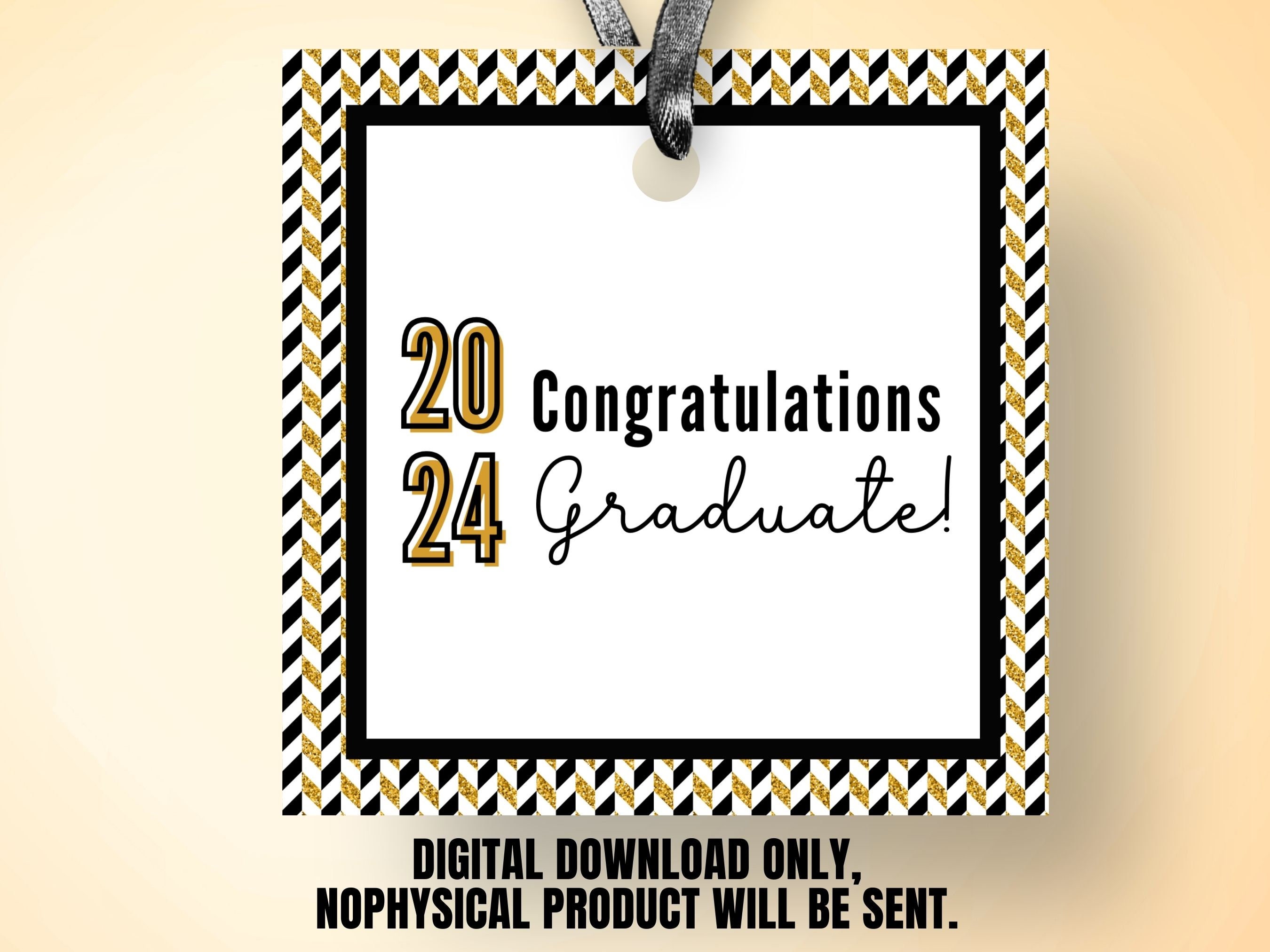 Class of 2024 Printable Tags Graduation Party Favor Tag Grad Party ...