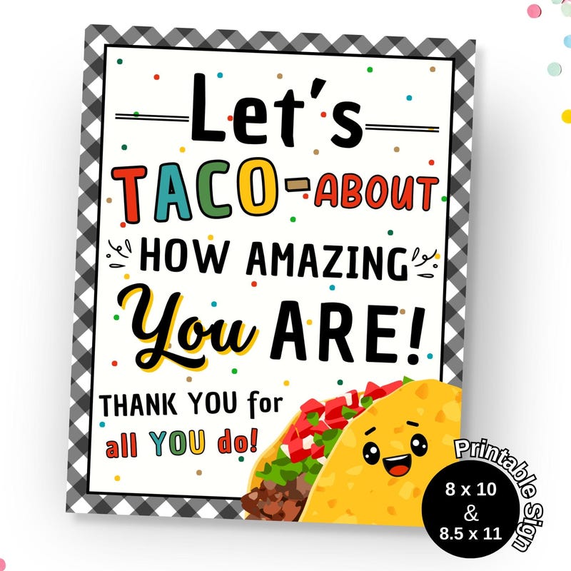 Taco Nurse Appreciation - Etsy