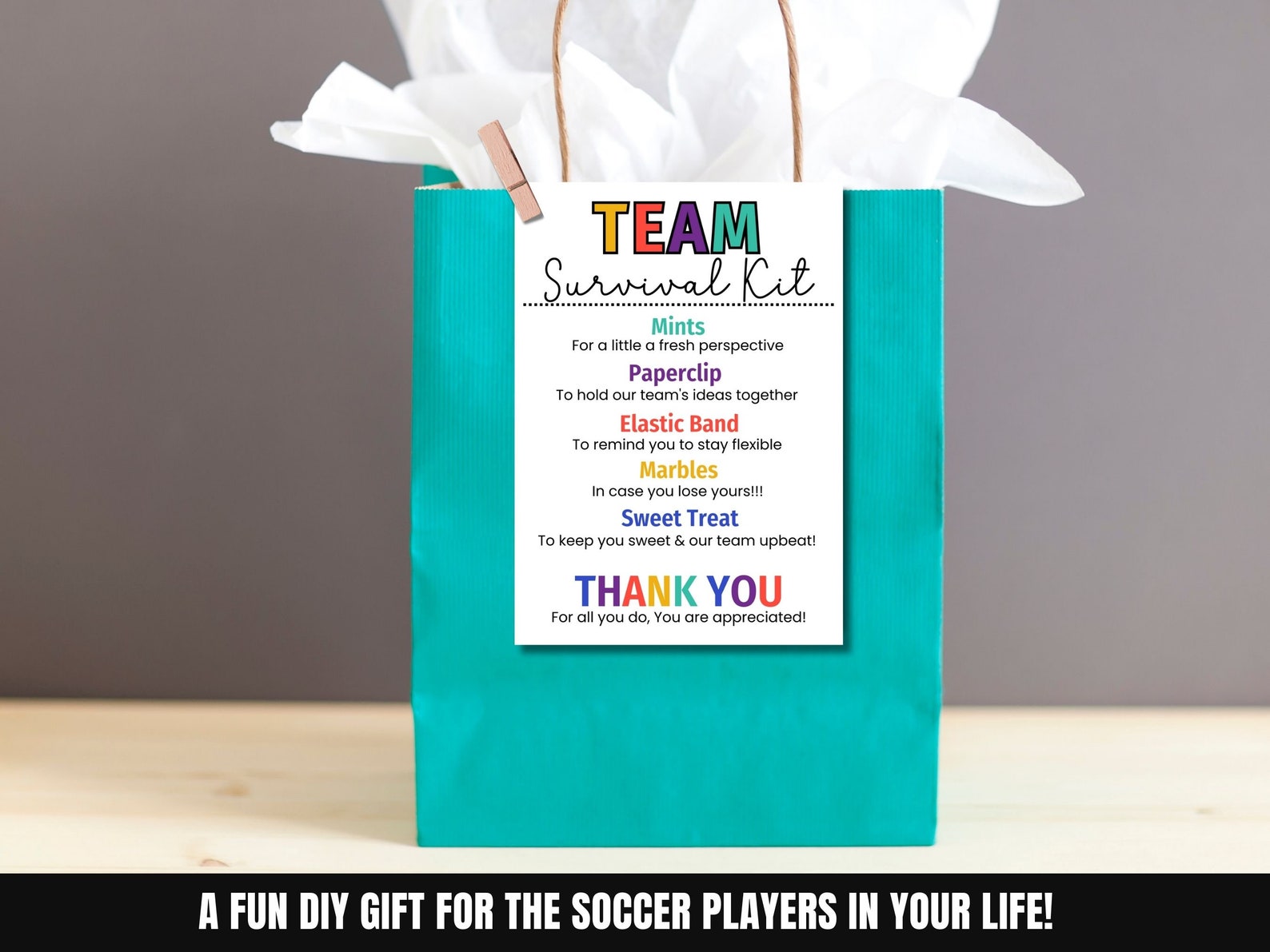 Team Survival Kit Tags Employee Welcome Gift Survival Kit Staff ...