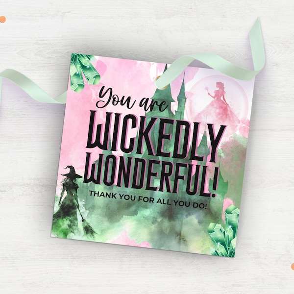 Wicked Teachers Tags - Etsy