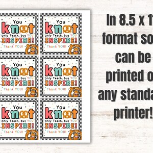 Pretzel Teacher Appreciation Printable Tag Instant Download Pretzel ...