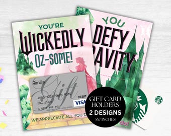 Wicked Teacher Appreciation Card - Etsy