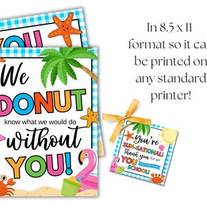 Beach Teacher Appreciation Sign Bundle Theme Ideas Weekly Theme Beach ...