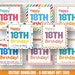 18th Birthday Gift Tag Set 18 Things You Can Do When You Are 18 Gift ...