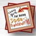 Soda Gift Tag Teacher Appreciation Tags Staff Appreciation Soda ...