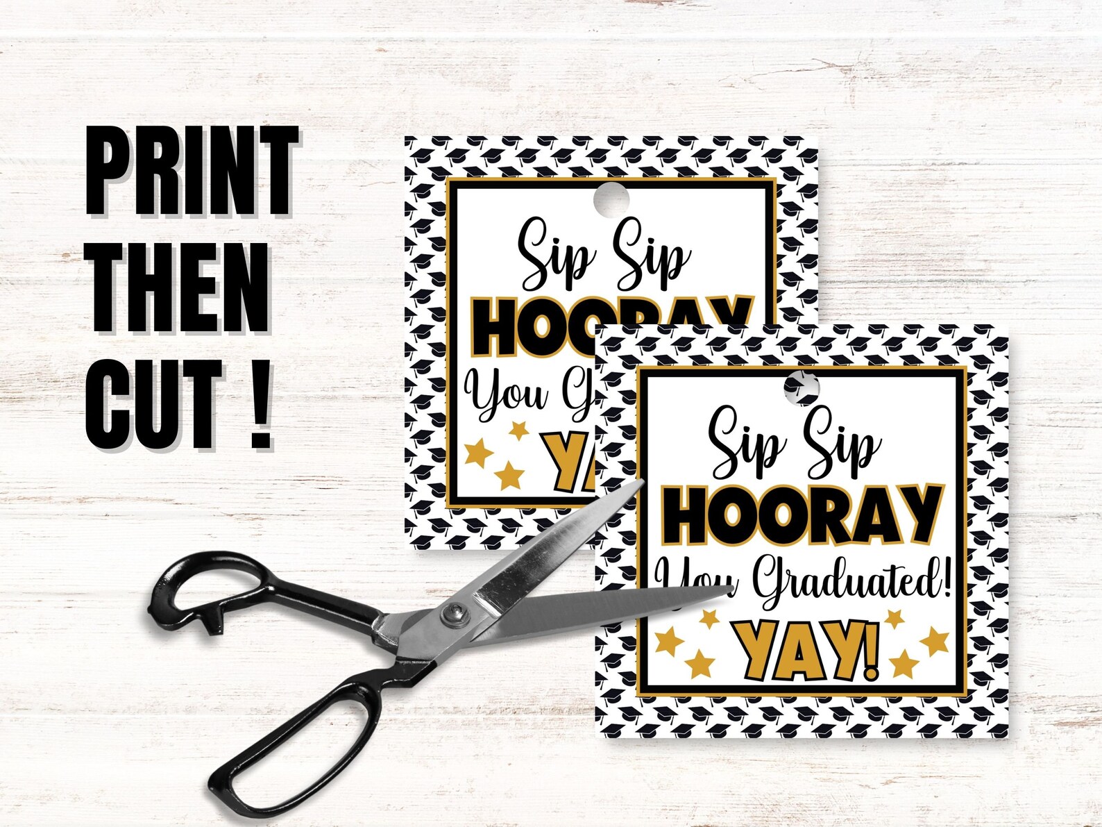 Sip Sip Hooray Graduation Tag Printable Sip Sip Hurray Graduation Tag ...