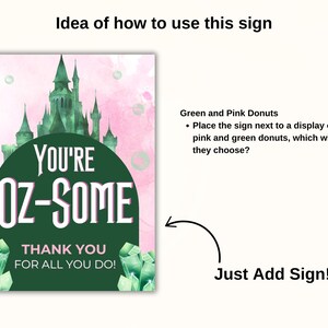 Wicked Teacher Appreciation Sign Printable Theme Ideas Sign for ...