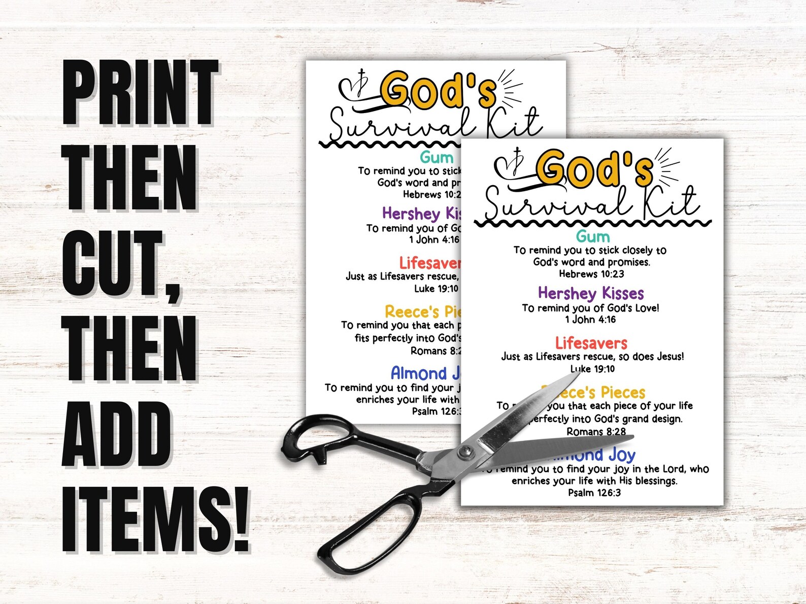 God's Survival Kit Church Tags Printable Survival Kit From God ...